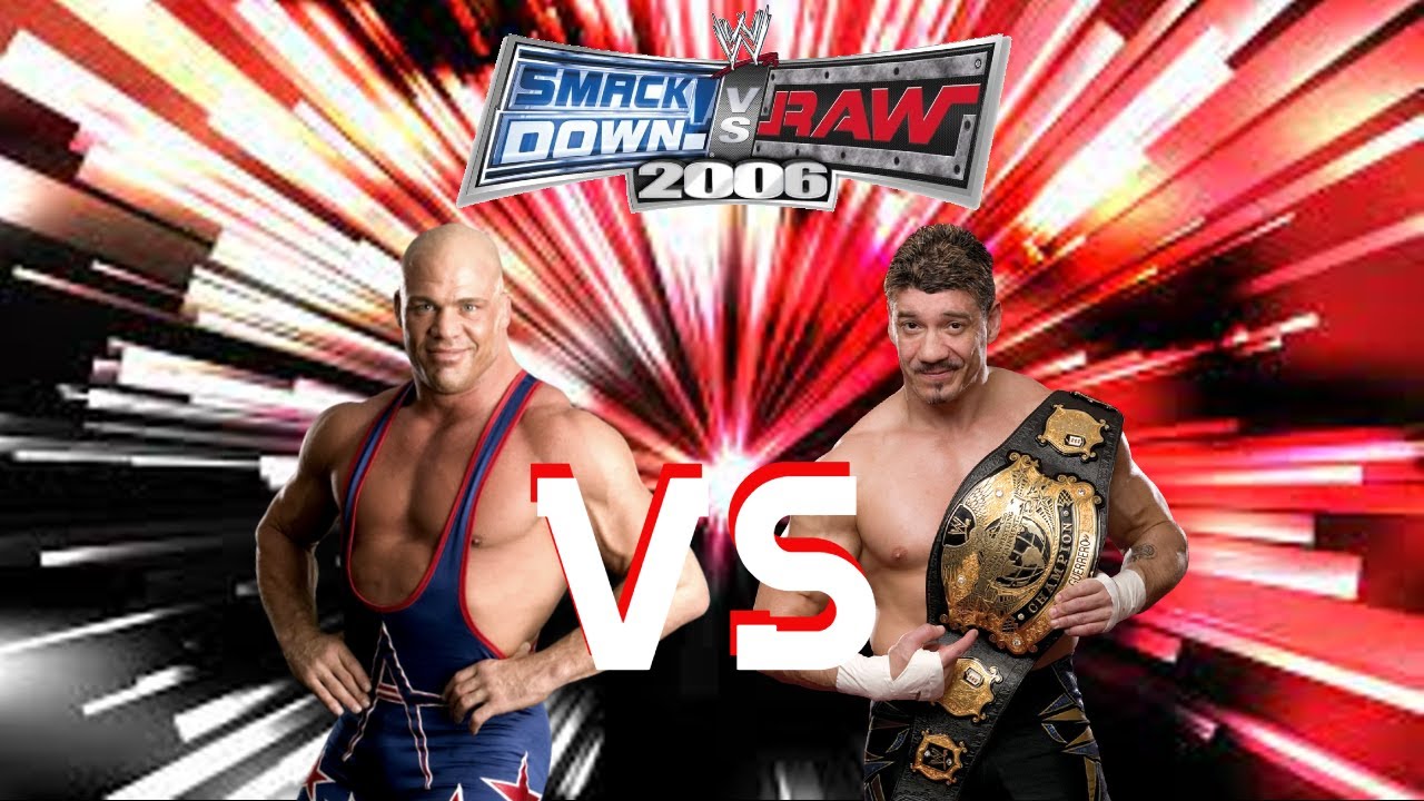 KOFHERO77'S WWE SVR 06 Attire Mod Matches Kurt Angle vs Eddie Guerrero ...
