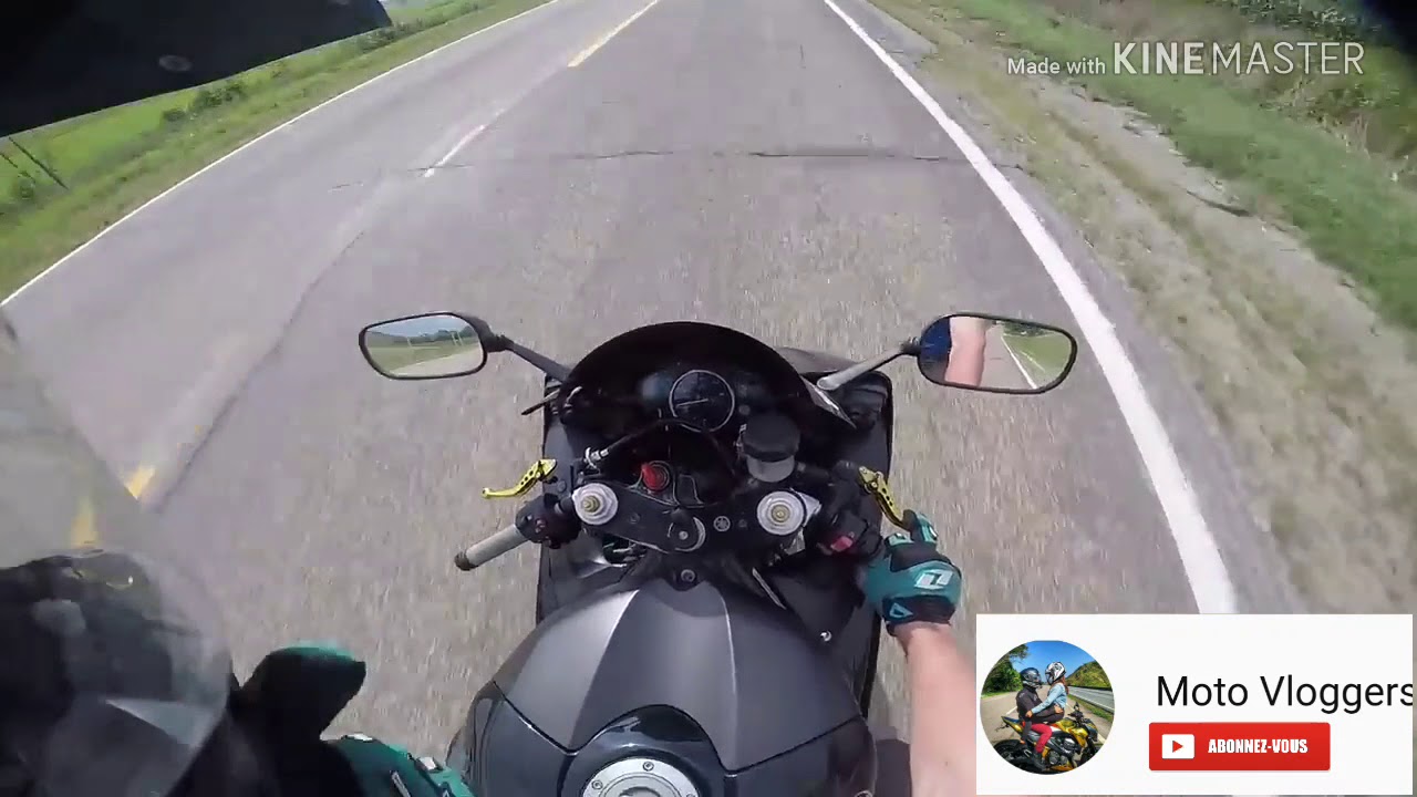 #Yamaha R1 test speed vlog _HD+ - YouTube