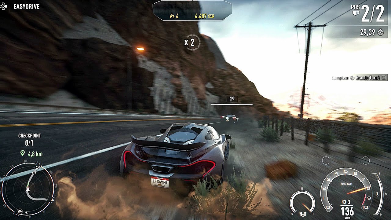 Need for Speed Rivals: McLaren P1 ★ GamePlay NFS Rivals #23 (Motor V8 ...