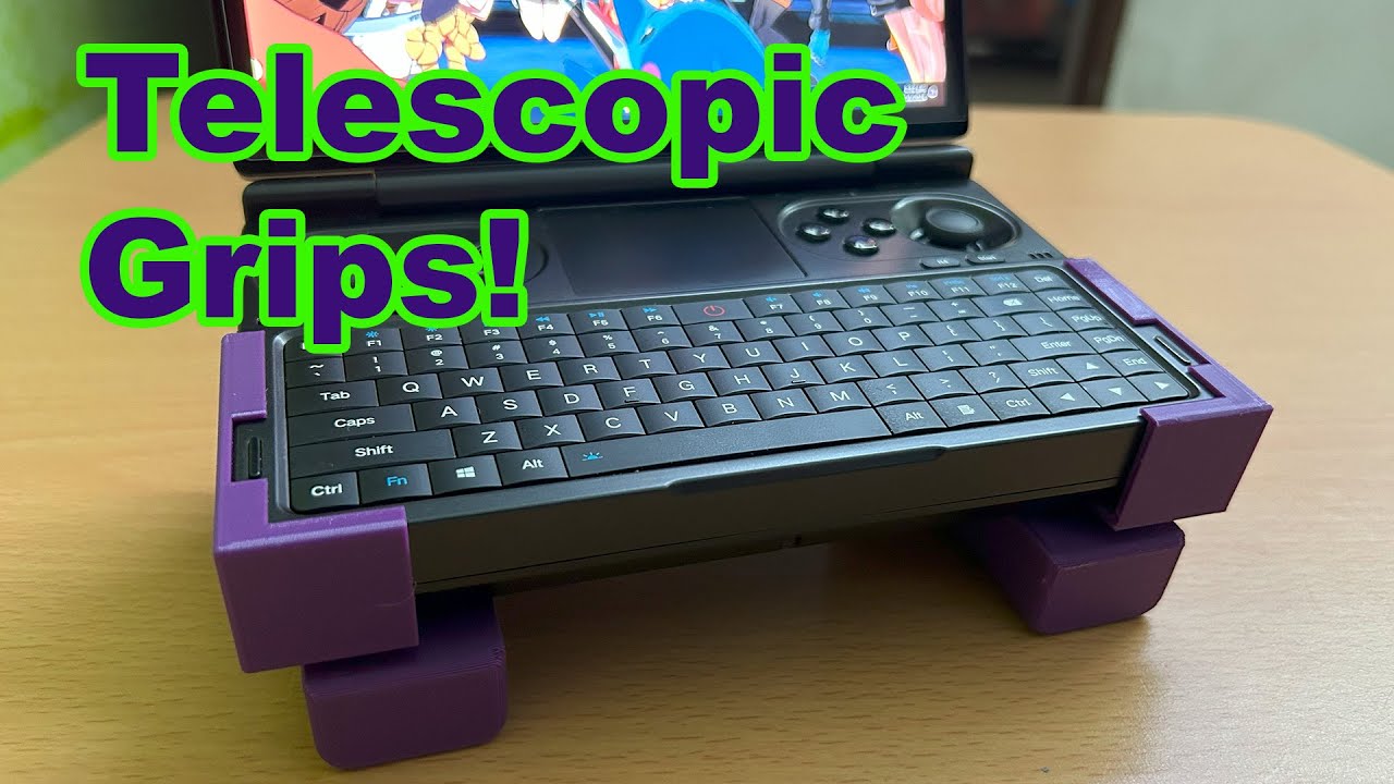 My Telescopic Grips For the GPD Win Mini Handheld Gaming PC - YouTube