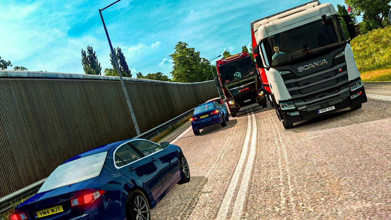 Trip In Europe And Very Long Drive Euro Truck Simulator 2 - YouTube