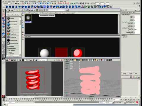 Maya Shader network. Cartoon shader. part 1 - YouTube