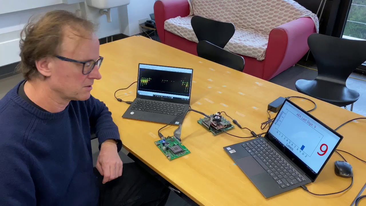 DeltaRNN Demo with Dynamic Audio Sensor (Cochlea) - YouTube