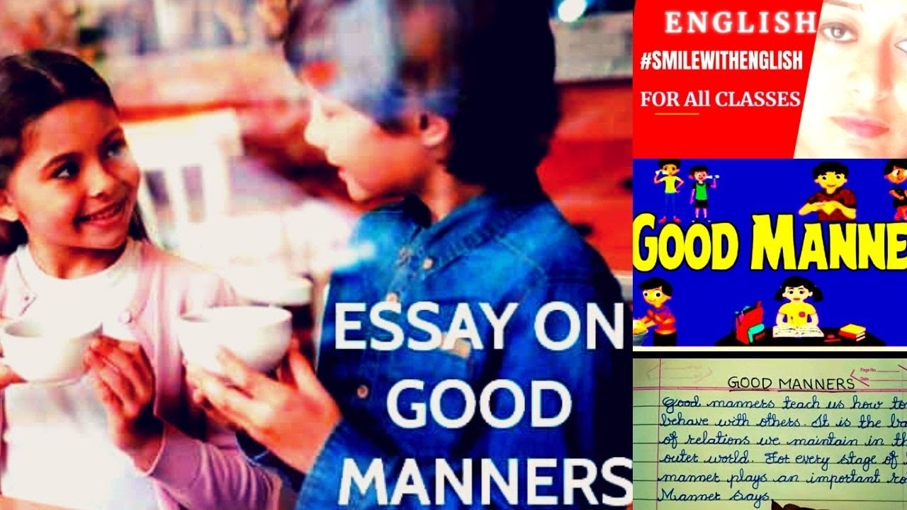 Essay on Good Manners/Class 1 to 8/DBS COACHING - YouTube
