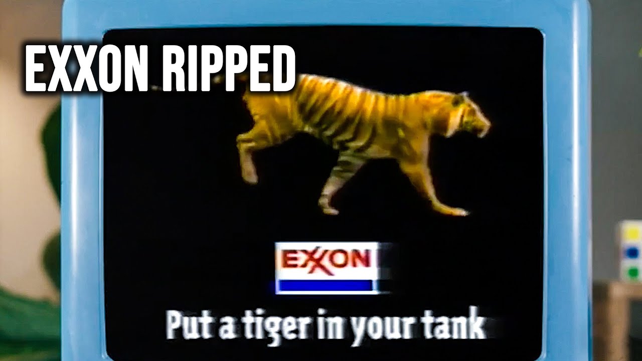 The Internet Explodes Over This DEVASTATING Exxon Ad Spoof - YouTube