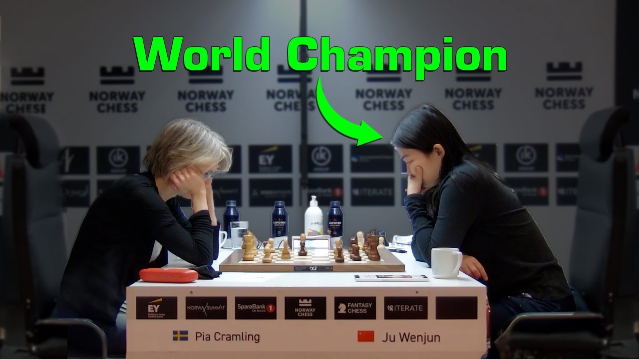 Pia Cramling Plays Against the World Champion - Norway Chess Round 3 ...