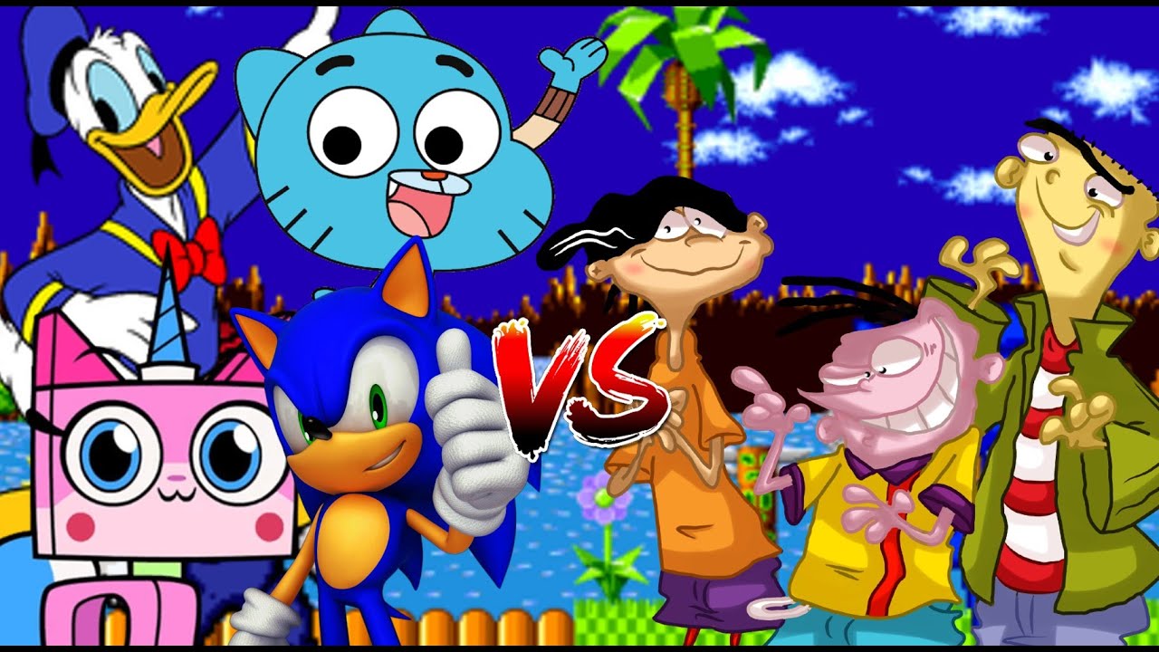 MUGEN Request 413: Gumball, Donald Duck, Unikitty, Sonic VS Ed, Edd ...