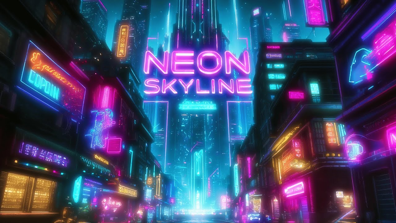 [4K] "Neon Skyline" by reshiria (w/Hitbox & Layout + Level Credit) | GD ...