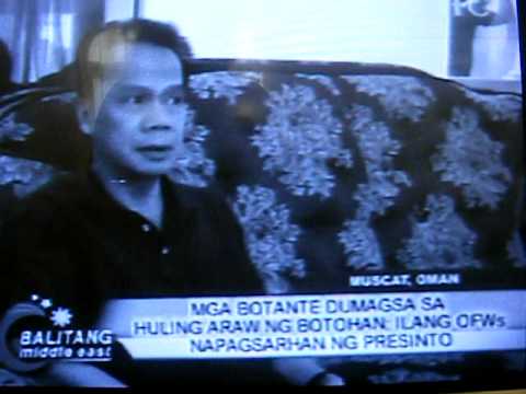 Balitang Middle East Oman - OAV in Oman favors Aquino-Roxas tandem.AVI ...