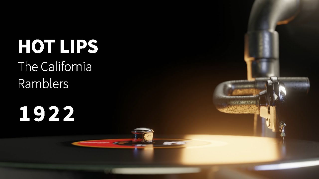 "Hot Lips" performed by The California Ramblers ~ Scratchy INSTRUMENTAL ...