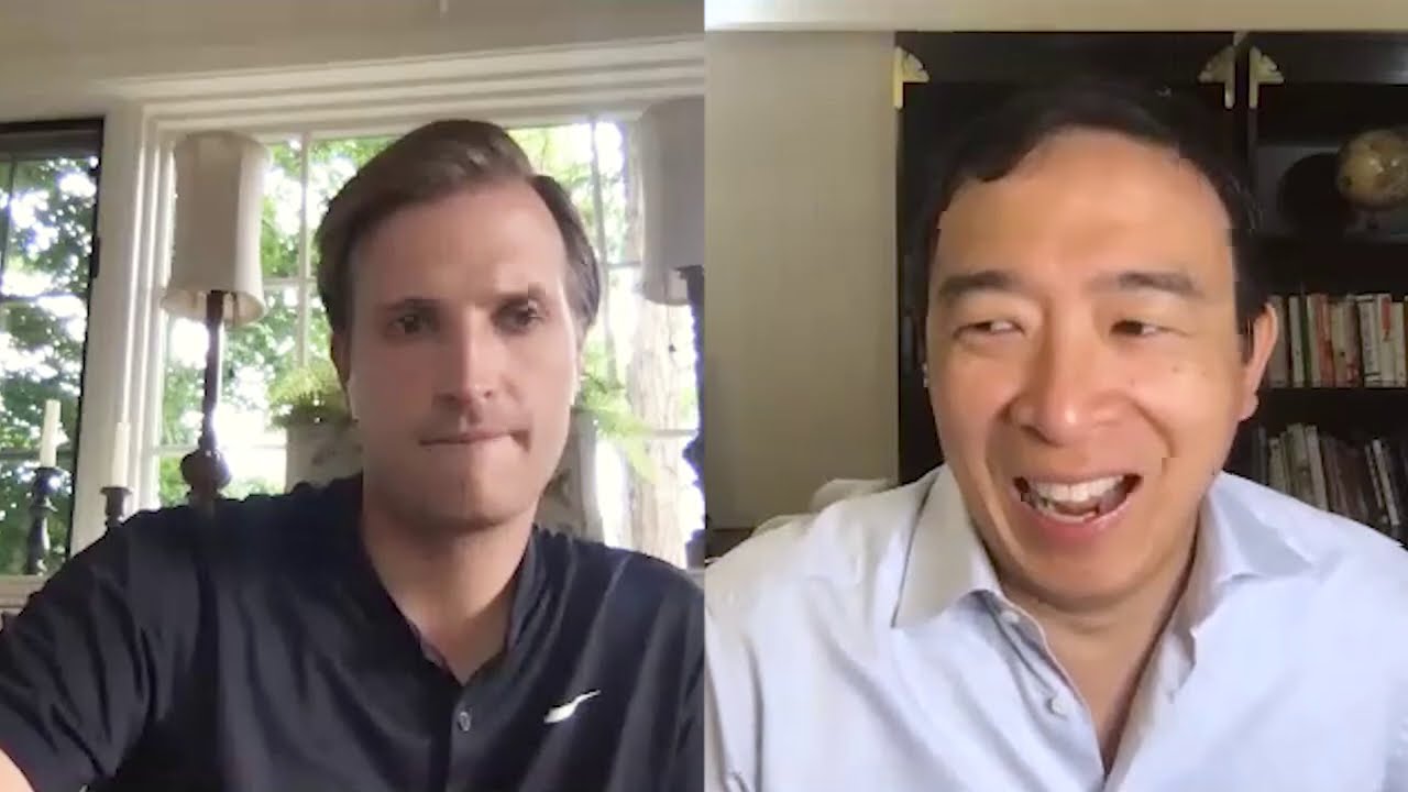 Andrew Yang and Zach Graumann talk #LetYangSpeakDNC & the Kamala pick ...