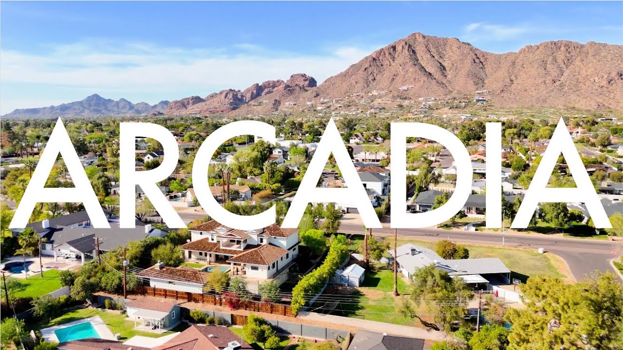 Arcadia Arizona Real Estate Tour In 4K | Living In Arcadia Arizona ...
