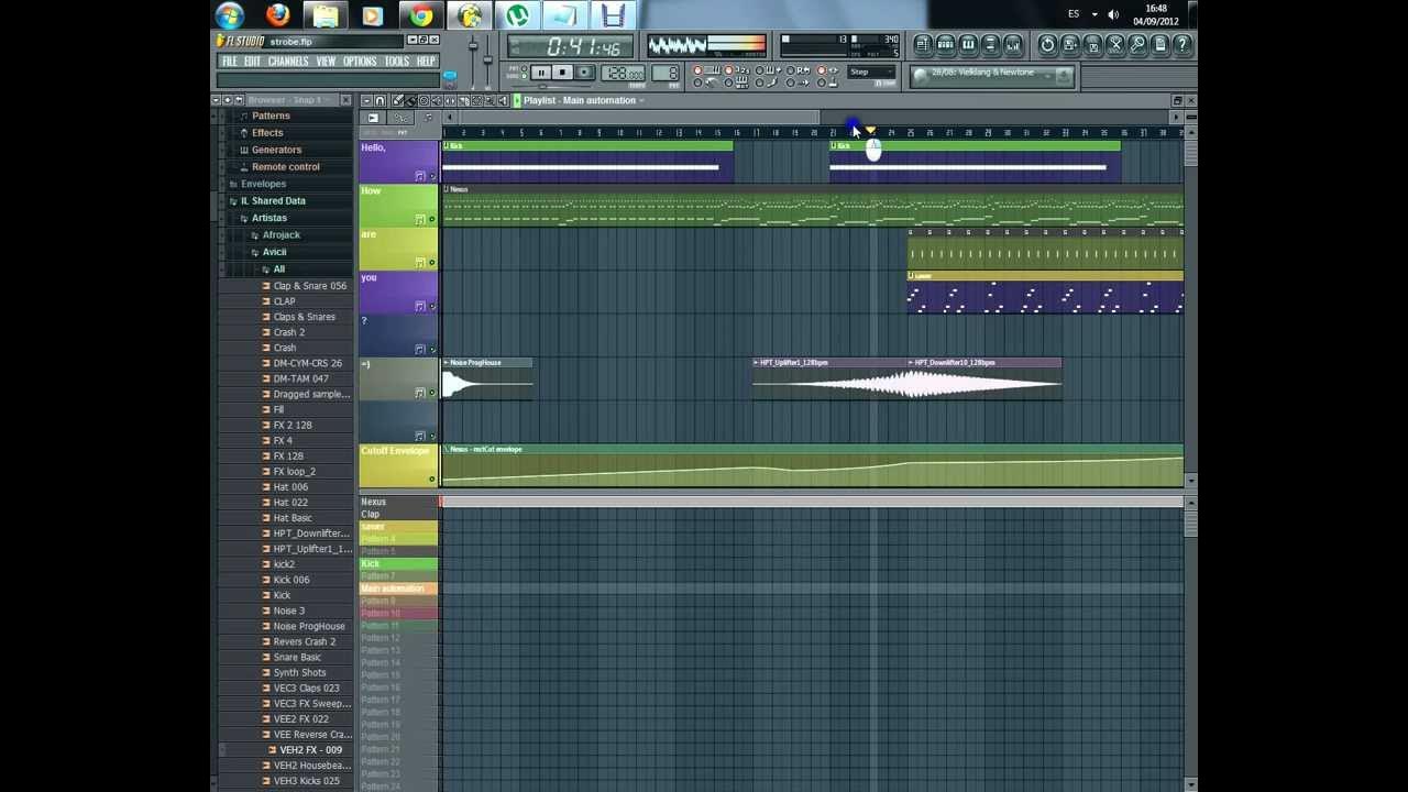 FL Studio Remake (FLP) deadmau5 - Strobe - YouTube
