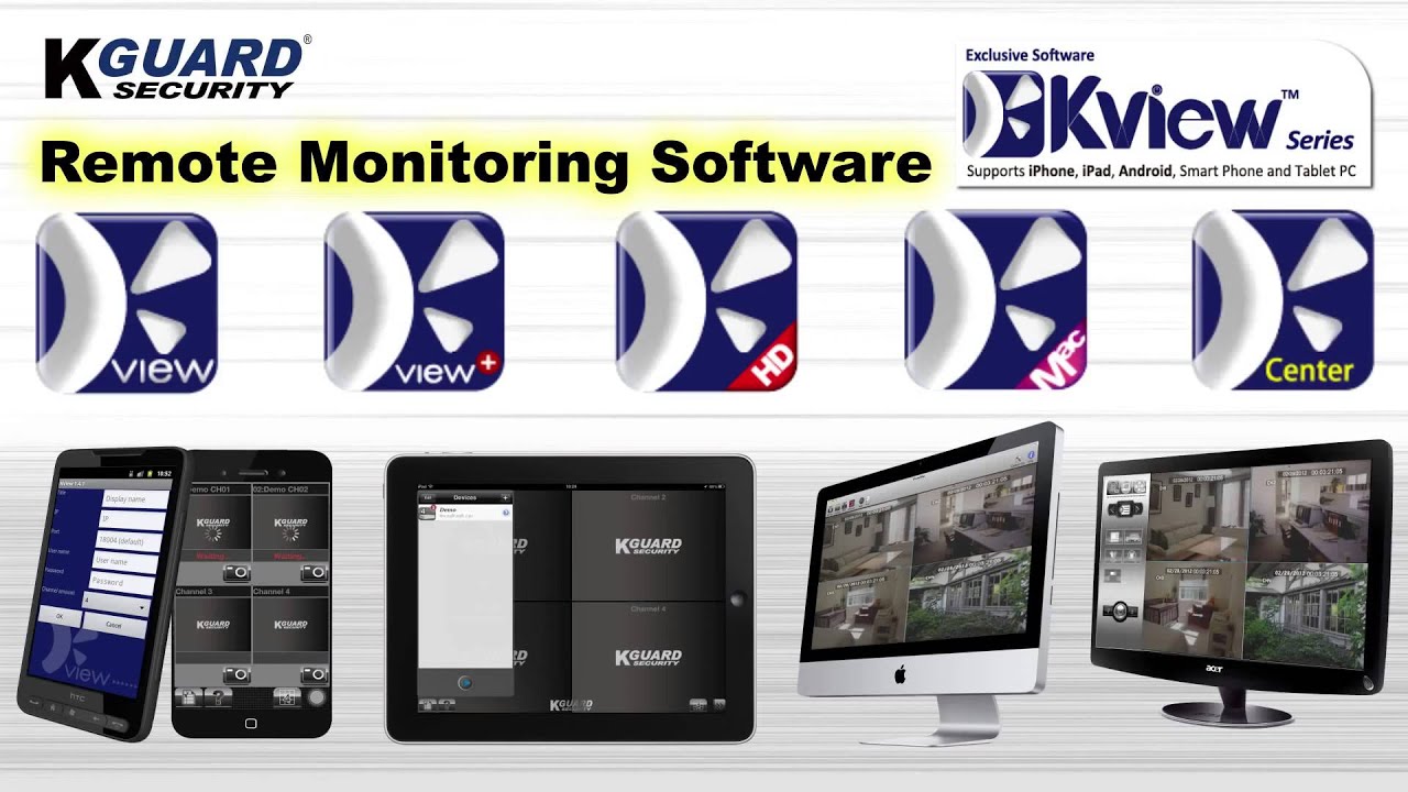 KGUARD - Security & Surveillance - DVR Recorder - YouTube