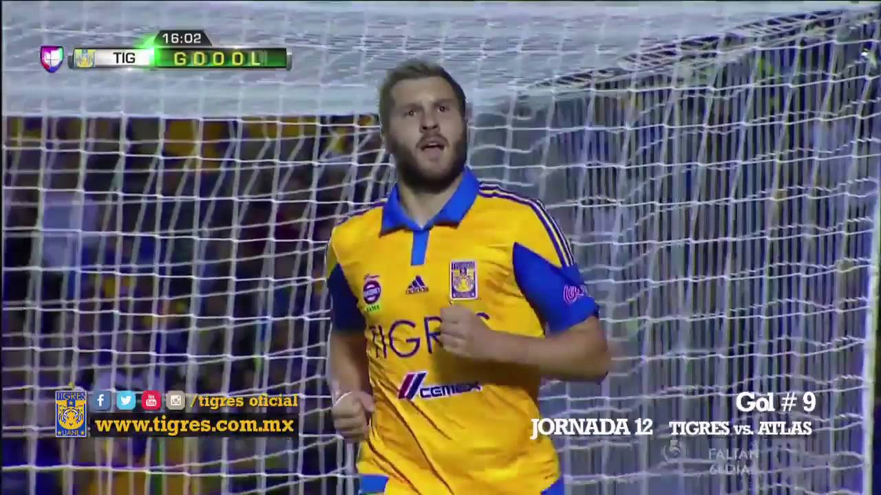 Andre pierre gignac campeon goleador 2016 - YouTube
