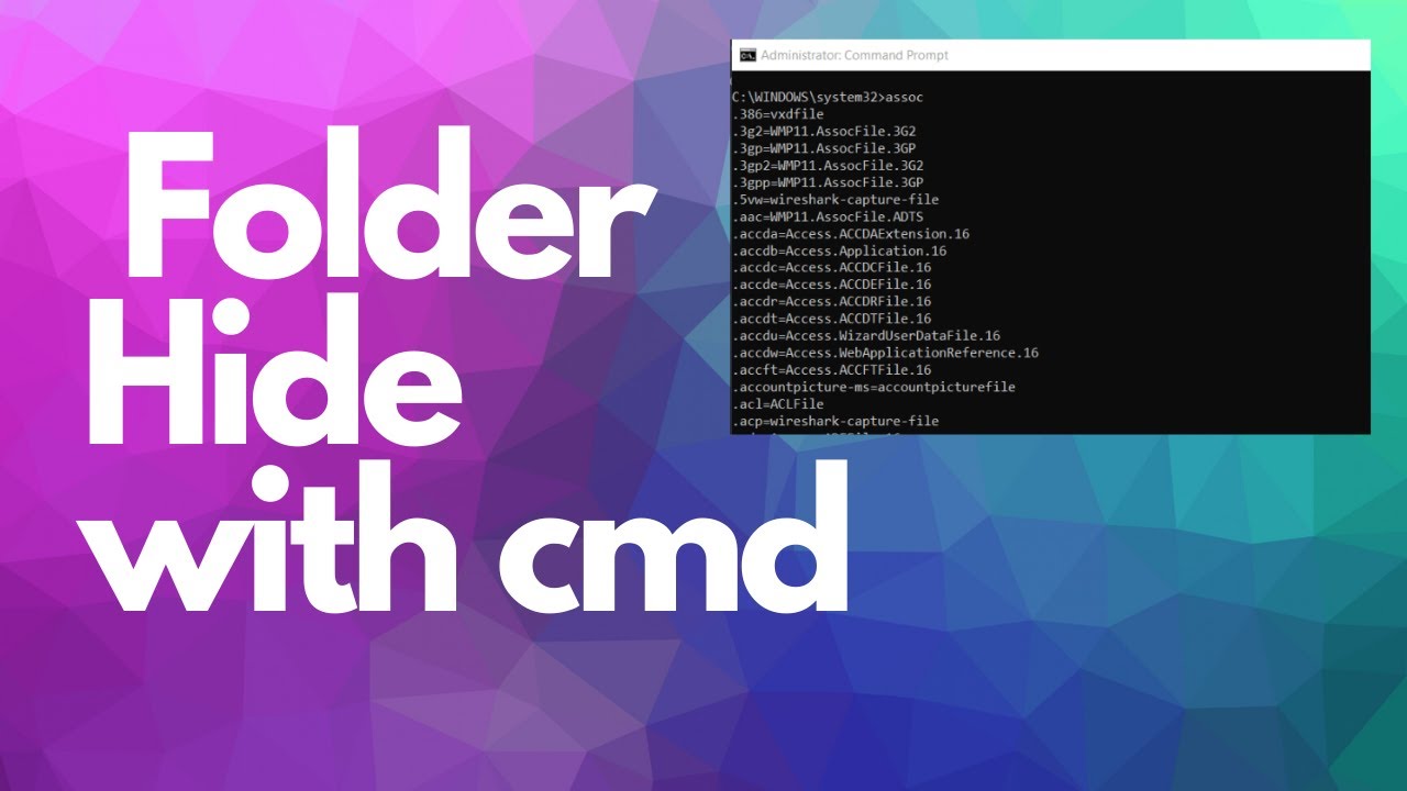 How To Hide Folder With Cmd Folder Hide YouTube how-to-hide-folder-with-cmd-folder-hide-youtube