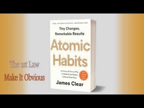 Atomic Habits AUDIOBOOK - Part2: The 1st Law: Make It Obvious - YouTube