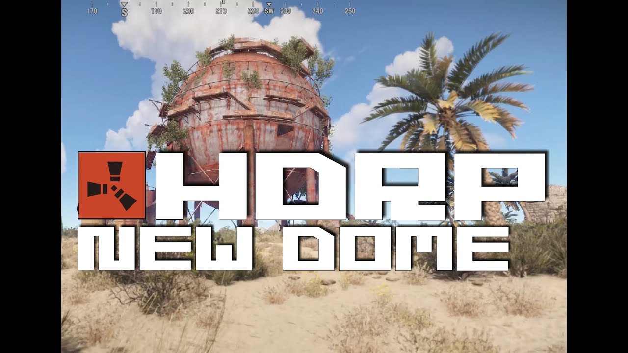 Rust HDRP - In Game Footage - New Dome & Desert - YouTube