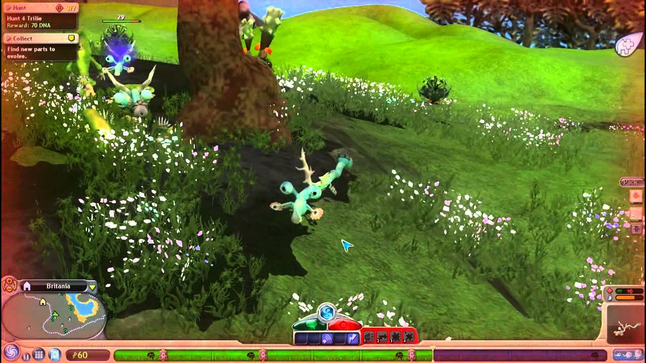 Let's Play Spore - Ep3 - Snake Deer Thing - YouTube