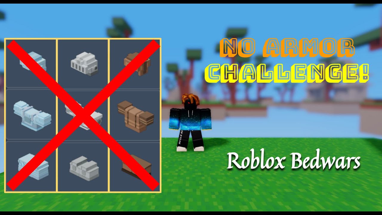 No Armor Challenge (Roblox Bedwars) - YouTube