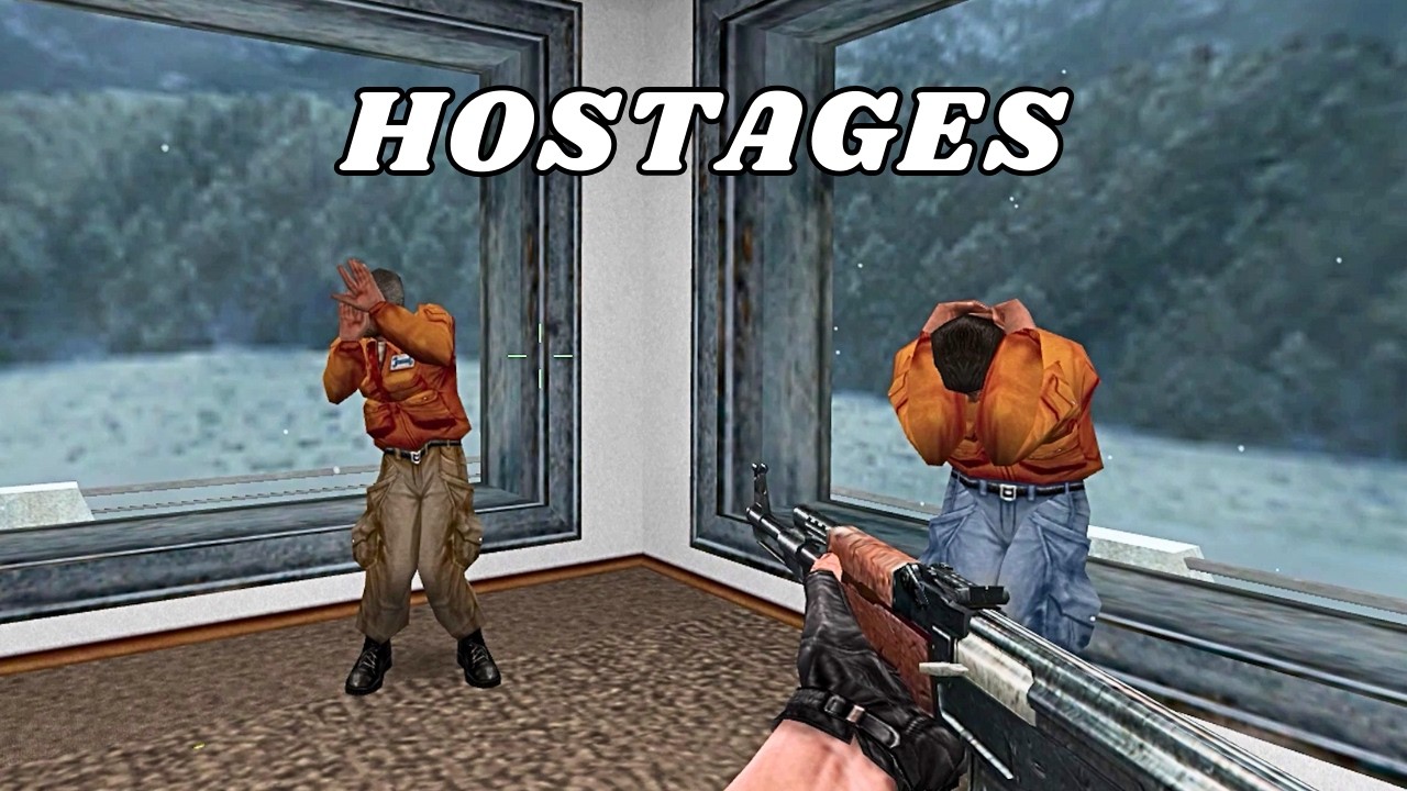 How Hostage AI Has Changed in Counter-Strike Over the Years - YouTube