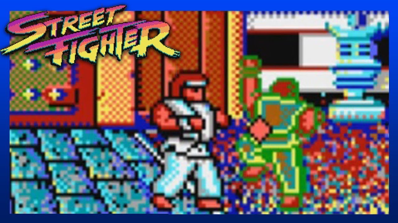 Street Fighter (MS-DOS) | Versus with CHALLENGER [Challenger is only VS ...