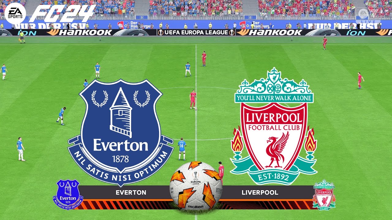 FC 24 | Everton vs Liverpool - UEL UEFA Europa League - PS5™ Full Match ...
