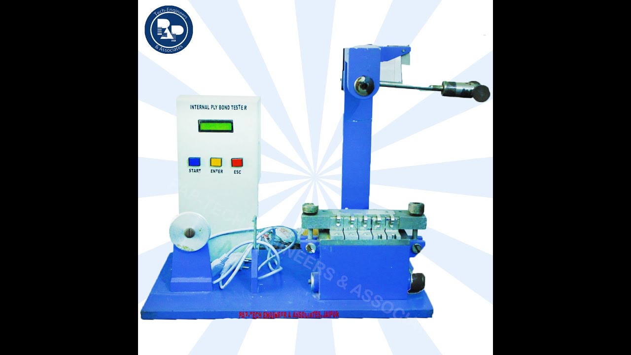 DIGITAL PLY BOND TESTER || PLYBOND TESTER || PAP-TECH MAKE || INTERNAL ...