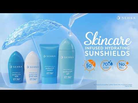Skincare-infused Hydrating Sun Shield ☀️ | Senka's UV Sunscreen Range ...