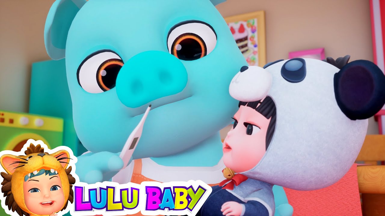 SICK SONG #2 Nursery Rhymes for Kids and Toddlers Lala Got Sick Funny ...