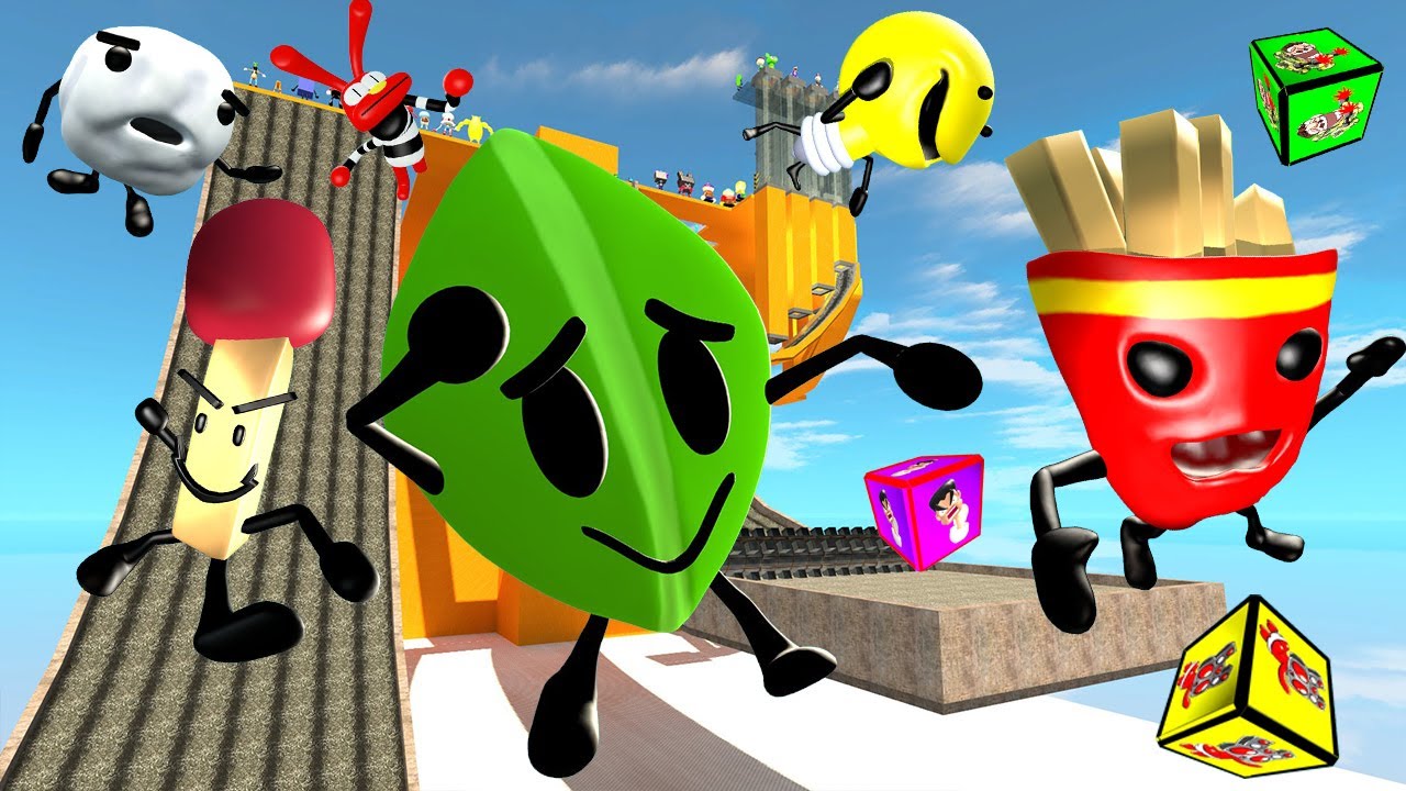 🔥 RAGDOLL-ROAD NEW BFDI 3D SANIC CLONES MEMES SPARTAN KICKING CARTOON ...