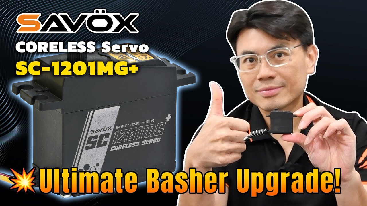 【SAVOX】🔥 SC-1201MG+ 🔥 Tough, Fast, Affordable! #savox #servo #rcservo ...