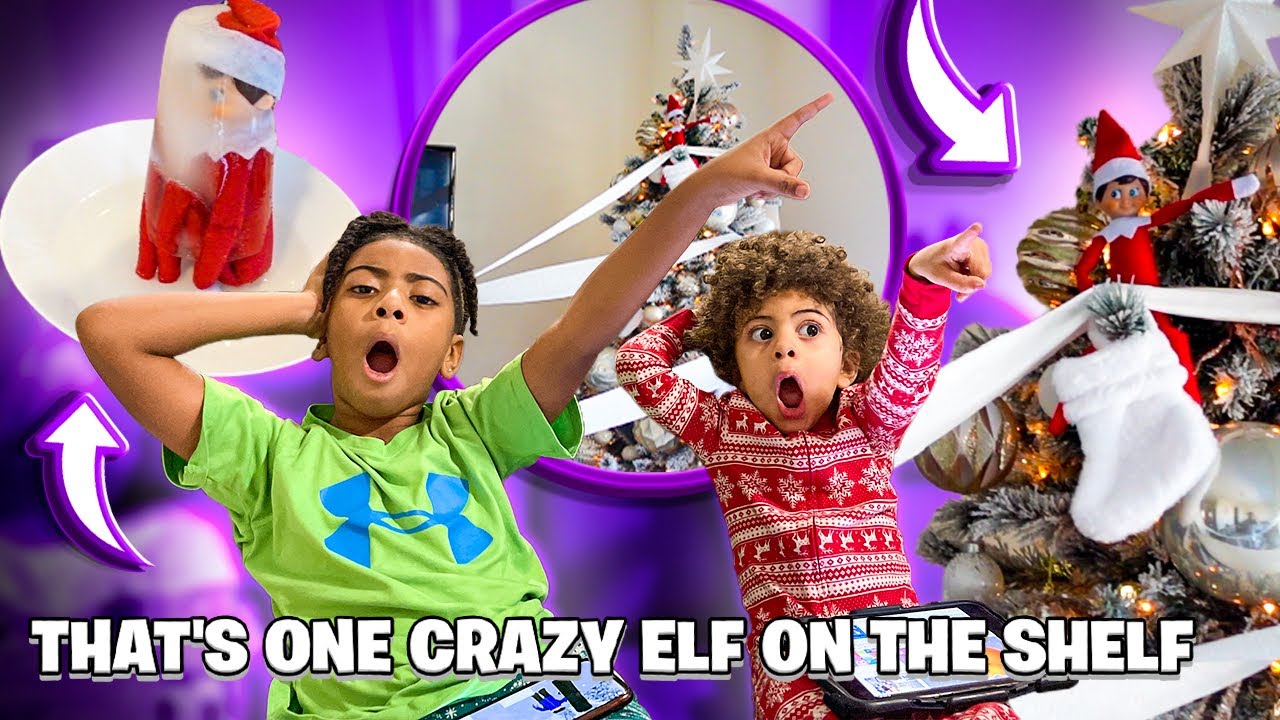 THE ELF ON THE SHELF DESTROYED CHRISTMAS 2021 **CAN'T BELIEVE HE DID ...