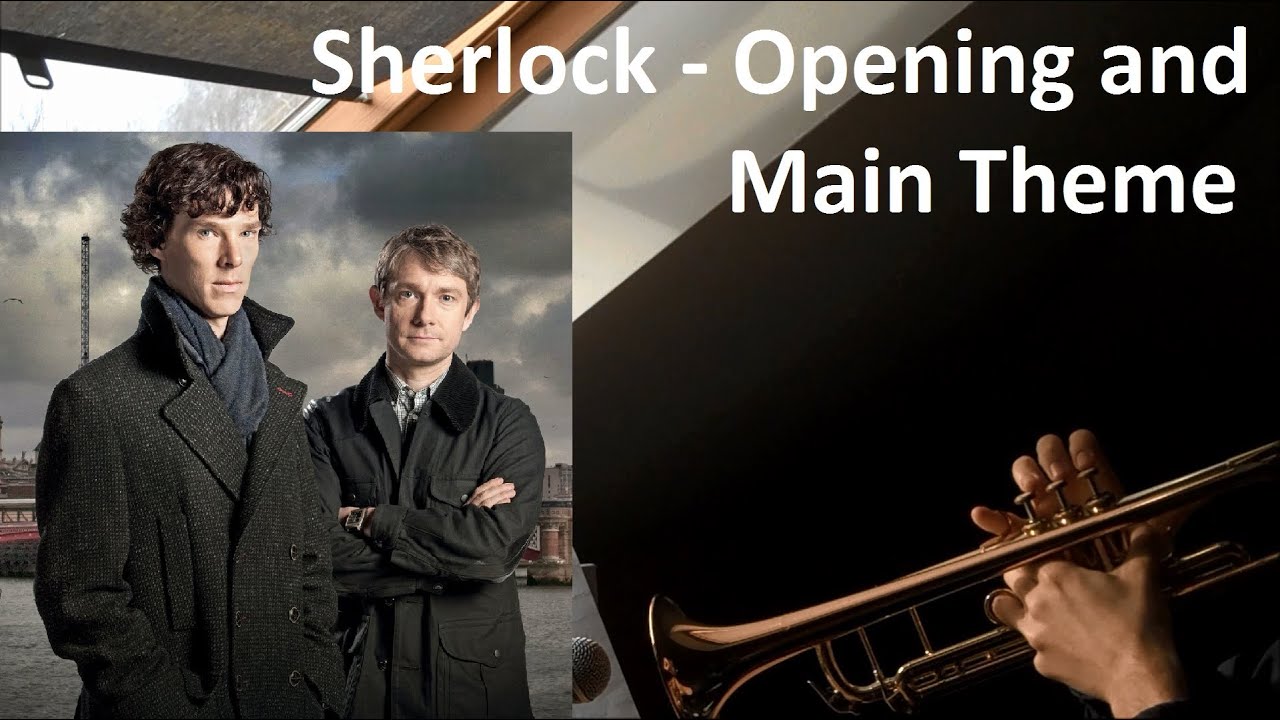 BBC's Sherlock opening and main theme (trumpet cover) - YouTube