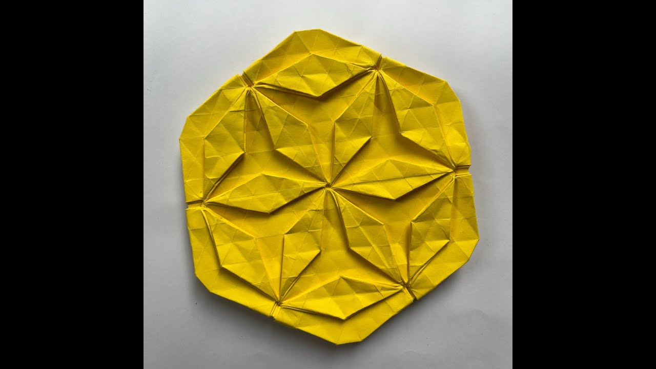 Origami Lemon Slice (Nirmit Zaveri) - YouTube