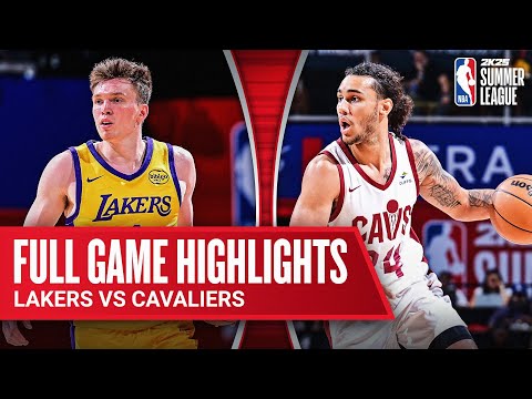 LAKERS vs CAVALIERS | NBA SUMMER LEAGUE | FULL GAME HIGHLIGHTS