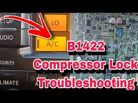 Toyota B1422 Compressor Lock fixed - YouTube