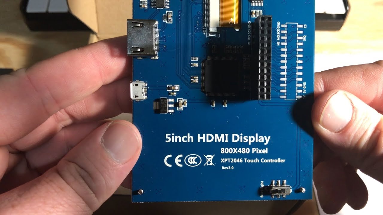 Touch Screen Installation for Raspberry Pi 3 Synthesizer Project - YouTube