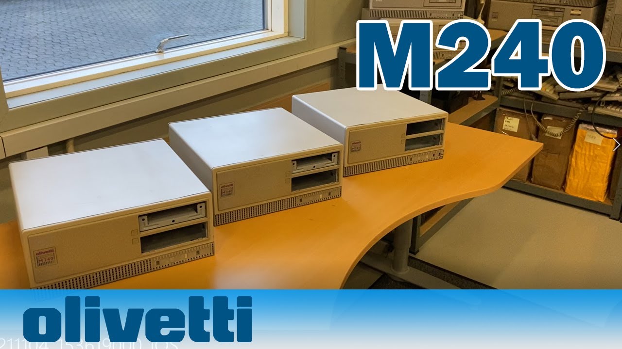Olivetti M240 8086 - 3 x Rusty Computers - Part 5 - The Motherboards ...