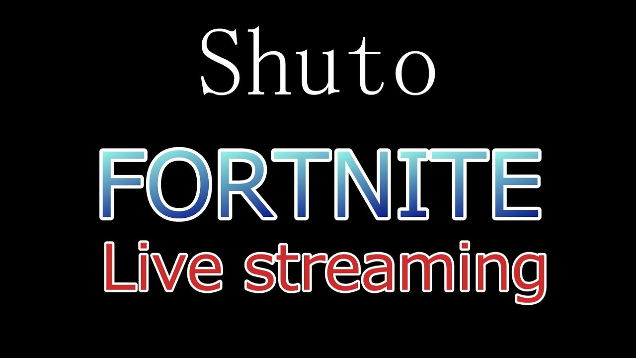 Shuto FORTNITE - YouTube