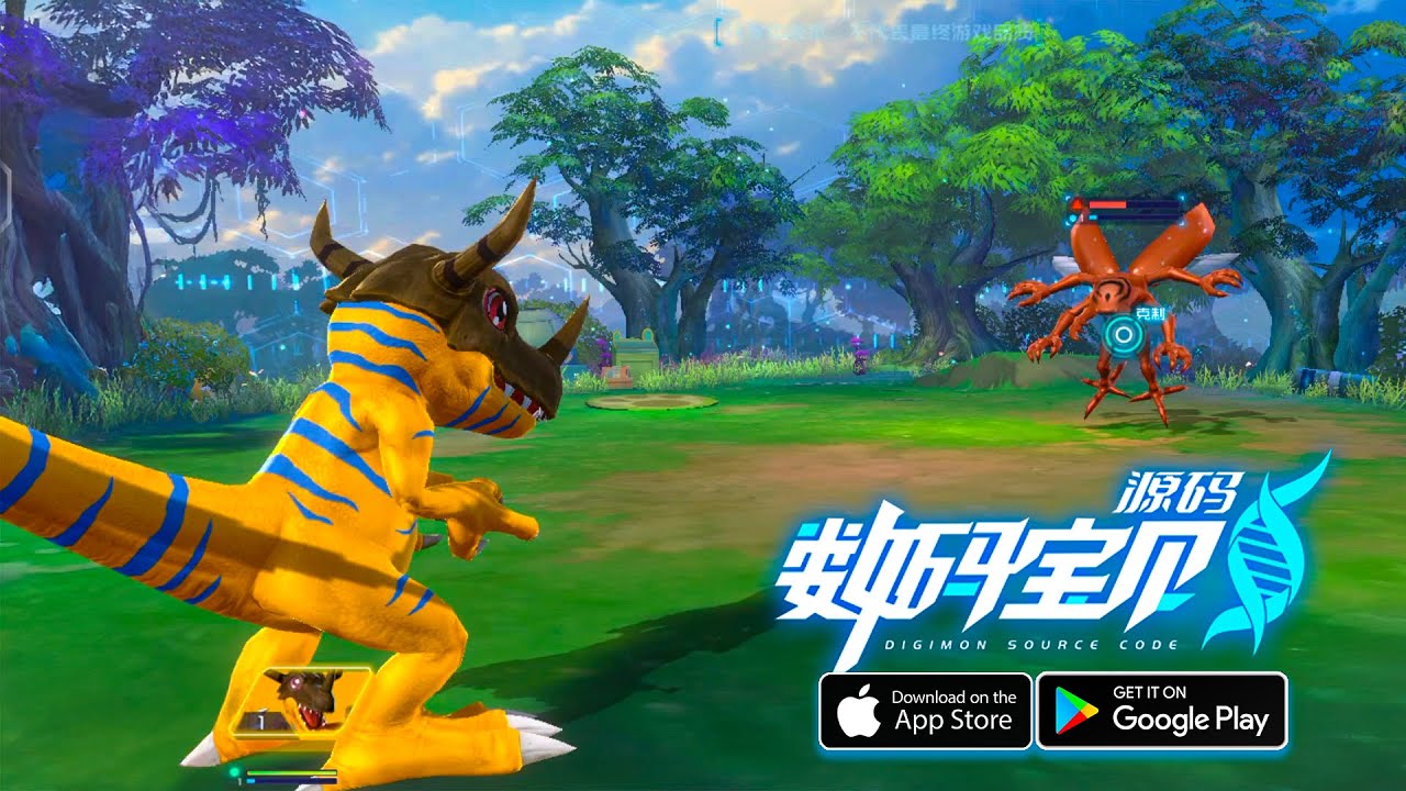 Digimon Source Code - CBT Gameplay (Android/iOS) - YouTube