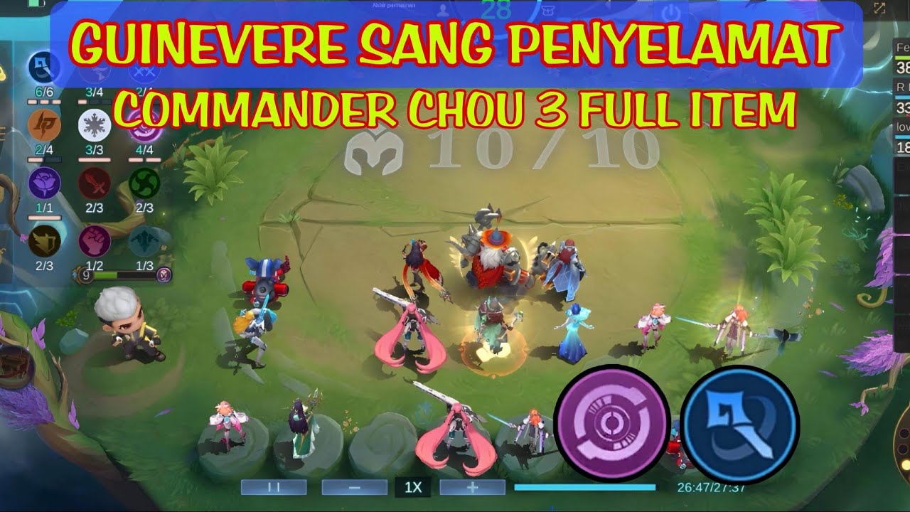 combo mage aspirant commander chou skill 3 magic chess - YouTube