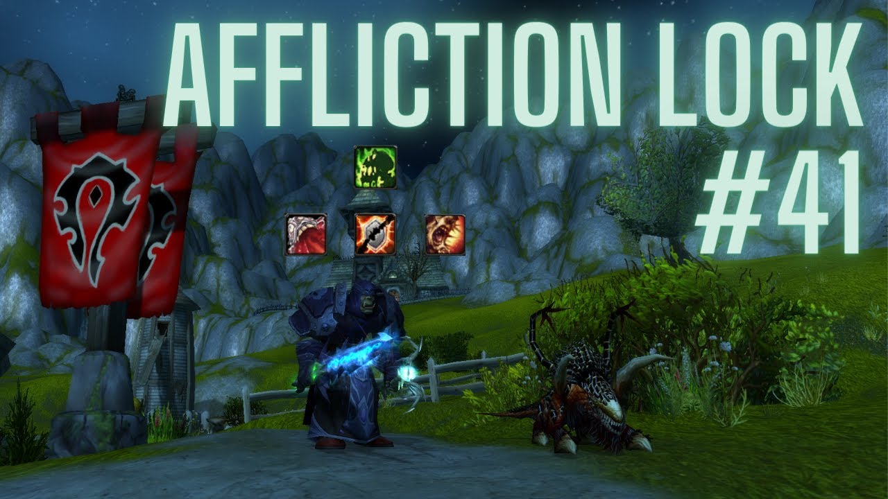 AFFLICTION WARLOCK PvP Gameplay 41 | WOTLK CLASSIC | - YouTube