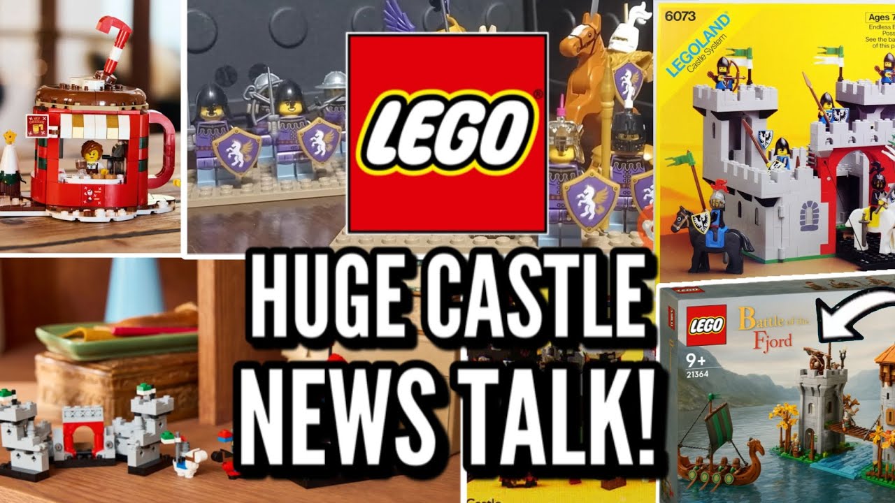 SO MUCH LEGO & CASTLE NEWS! New Faction, Insiders Weekend, Snake Knight ...