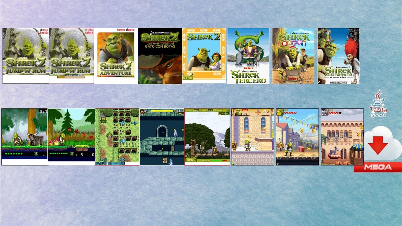 Juegos Java: Shrek Colección #22 - YouTube