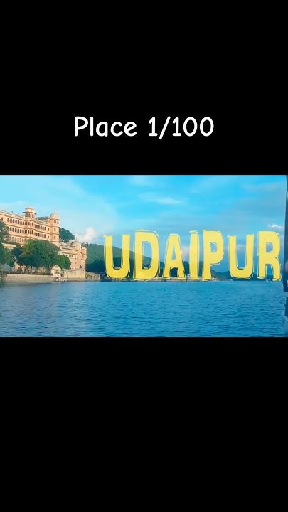 My first Udaipur visit | cinematic travel video.# udaipur #rajasthan # vlogging # travel #song ...