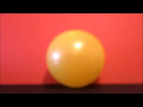 Balon patlatma - ağır çekim