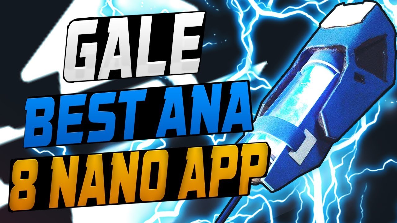 GALE ANA - NANO BOOST MASTER! 8 NANO BOOSTS APP! [ OVERWATCH SEASON 9 ...