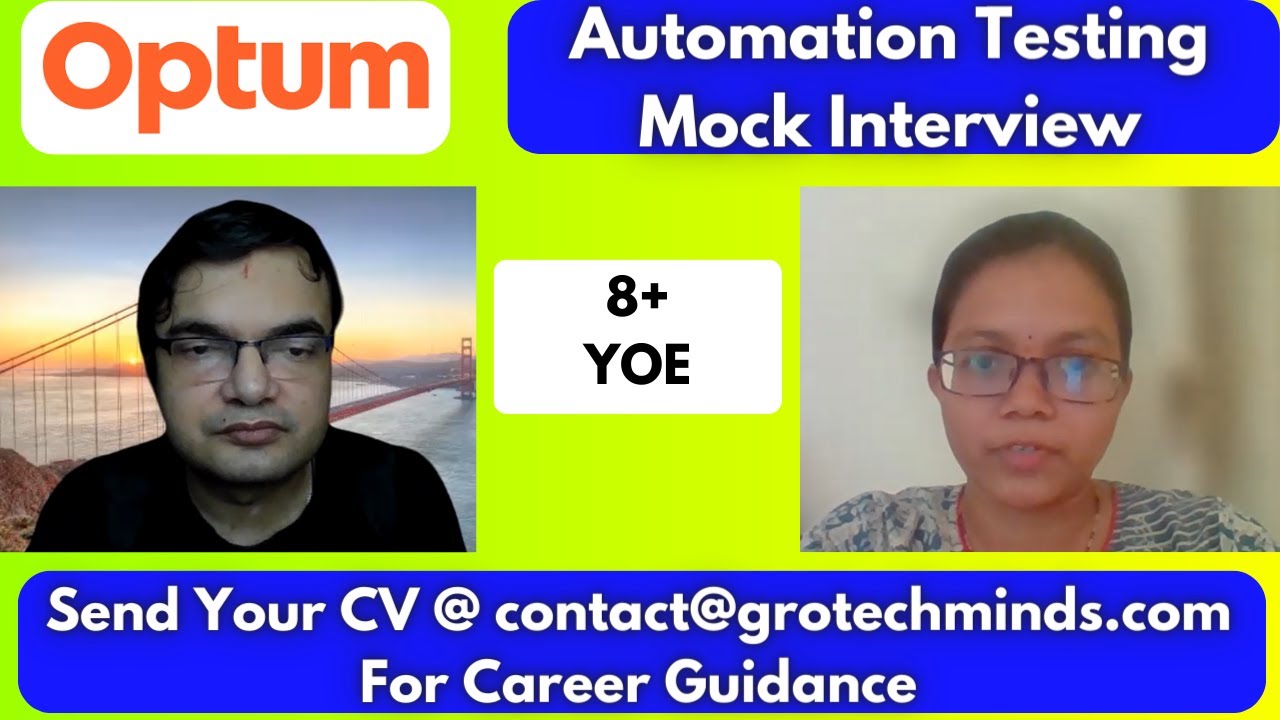 Automation Testing Mock Interview For Experienced Mockinterview Softwaretesting Jobs