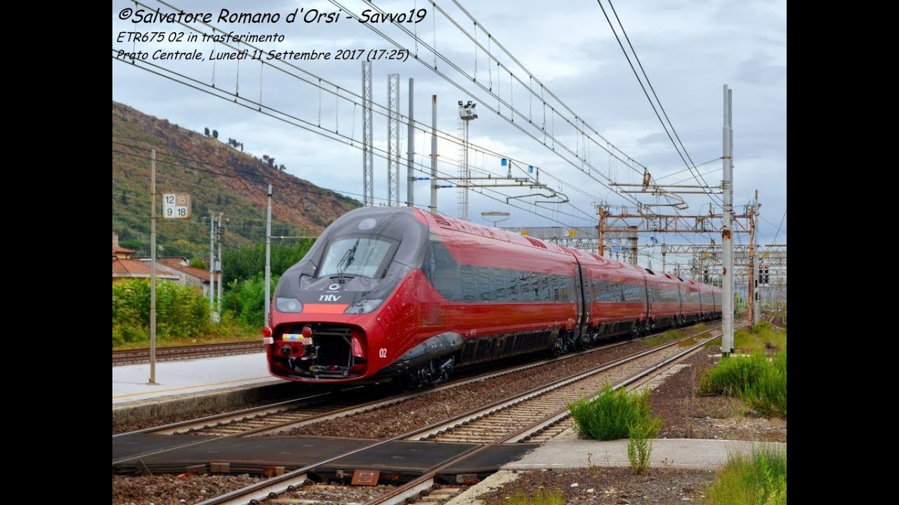 EVO ETR675 02 il nuovo Pendolino Italo - YouTube